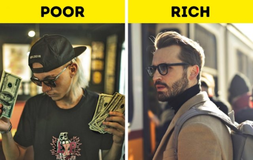 10 differences between rich and poor habits that explain a lot - Pictolic