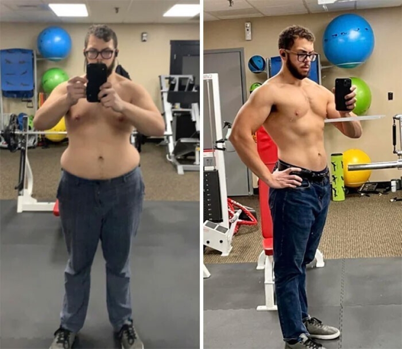 35 motivating examples of weight loss - Pictolic