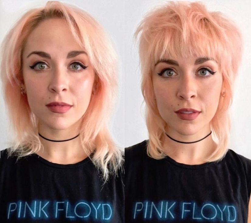 The magic of bangs: 20 photo examples of what this little detail of a ...